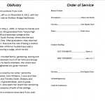 2-Page Graduated Toast for Departed Program